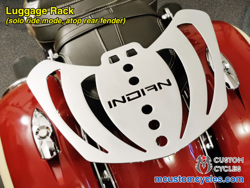 Luggage Rack for Indian Springfield | M Custom Cycles