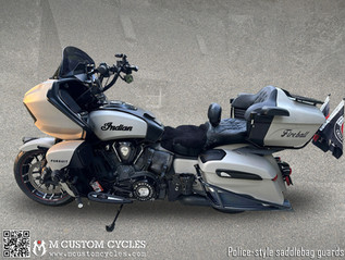 Saddlebag Guards for Indian Challenger, Indian Chief, Indian Chieftain ...