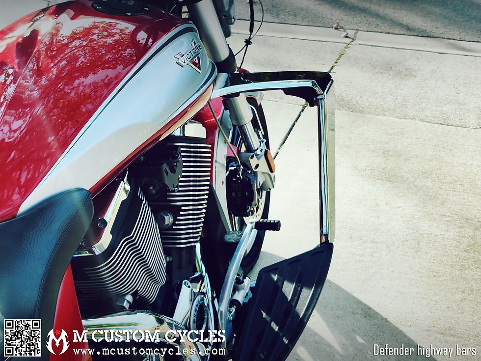 Defender Highway Bars for Victory Cross Country, Magnum, Cross Roads ...