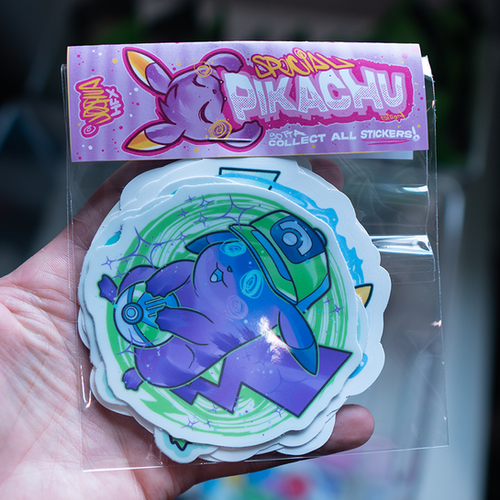 PIKACHU STICKER PACK 02 | Mysite