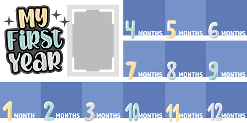 My First Year BOY | Scrapbook Concierge