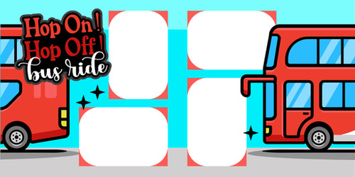 Hop on! Hop off! Bus Ride | Scrapbook Concierge