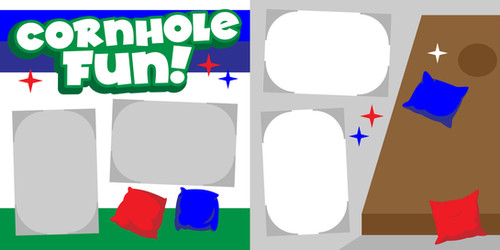 Cornhole Fun | Scrapbook Concierge