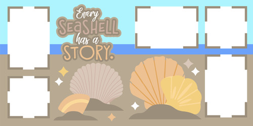 Every Seashell has a Story. | Scrapbook Concierge