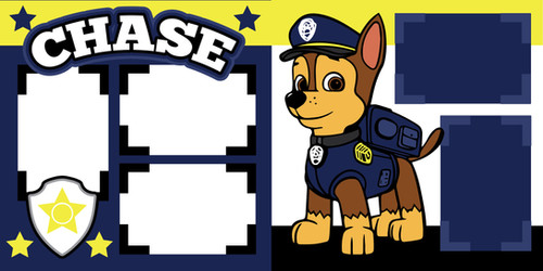 Chase -Paw Patrol | Scrapbook Concierge