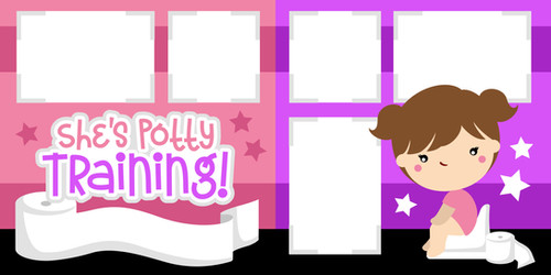 She's Potty Training | Scrapbook Concierge
