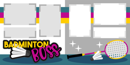 Badminton Boss | Scrapbook Concierge