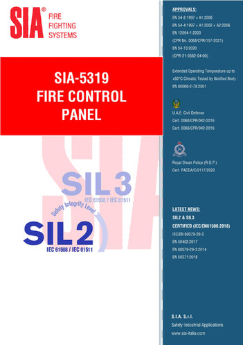 Firefighting | S.I.A. S.r.l. | Pogliano Milanese
