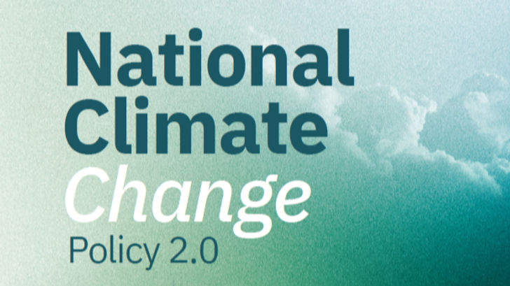 We now have a new National Climate Change Policy
