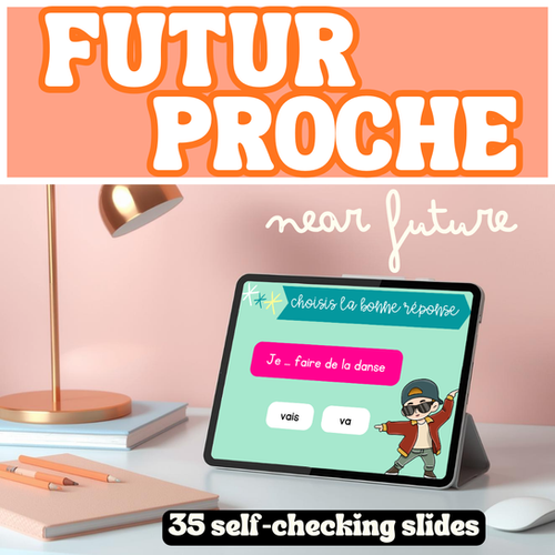 Le Futur Proche French SET 1 | Frenchteacherbox