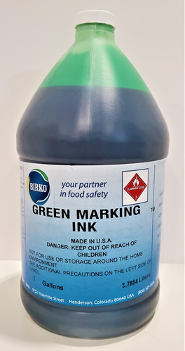 Birko Meat Marking ink (Green) 1 gallon | Jarvis Canada