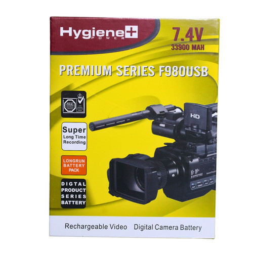 Hygiene+ NP-F980 PRO USB BATTERY | Megapixel Camera Sto