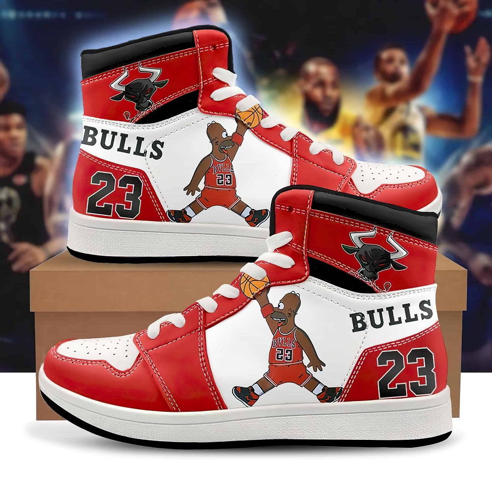 New - Michael Jordan Cross Over With Anime Sneakers Air Jordan Custom