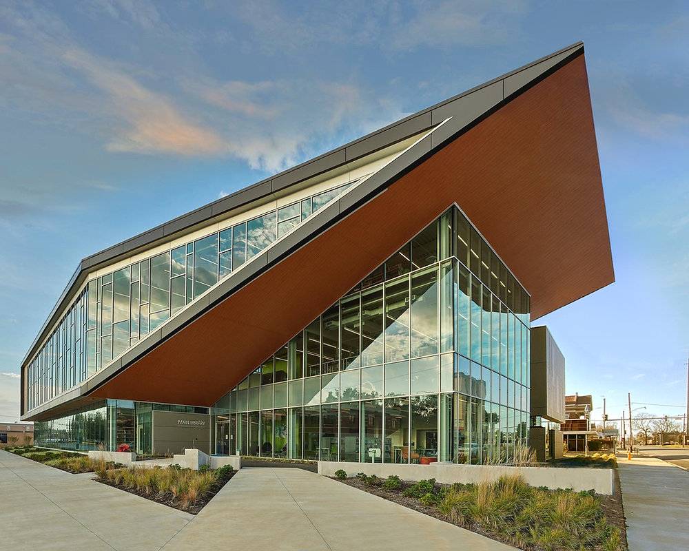 REA ile Dünya Mimarisi -Pine Bluff Main Library-