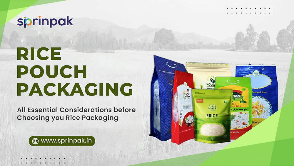 Rice Pouch Packaging: All you need to know