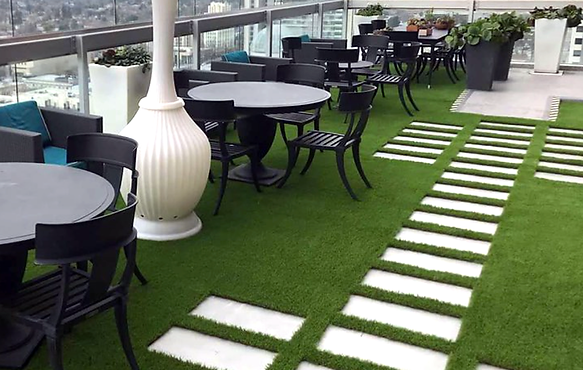 Earth Design CA | Synthetic Turf Rooftops | Realistic Turf