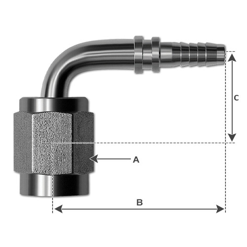 BMRS Stainless Smooth Bore - 90 Degree | SMFR