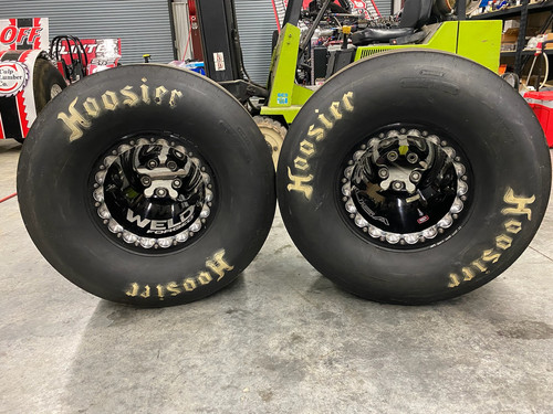 Pair of Weld Delta Wheels with 36" Hoosiers | SMFR