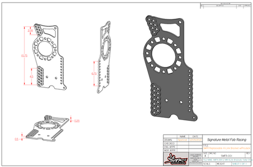 4-Link Plate for Mark Williams Modular Housing | SMFR
