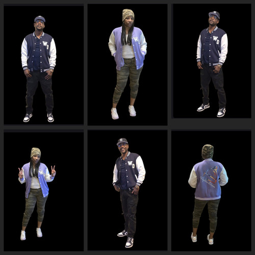 WD Adult Varsity Jacket with Beanie Logo | Wynter's Dream