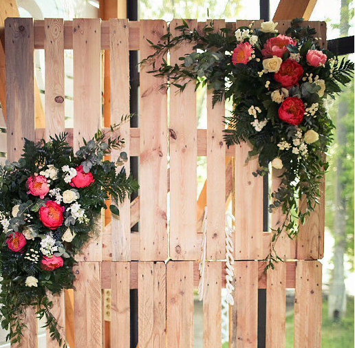 Solid Wall Backdrops | Love Blooms Wedding + Event Design