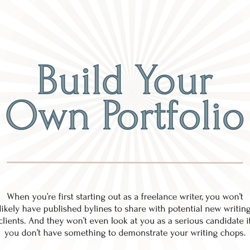 Build Your Writing Portfolio Guide | The Pajama Writer