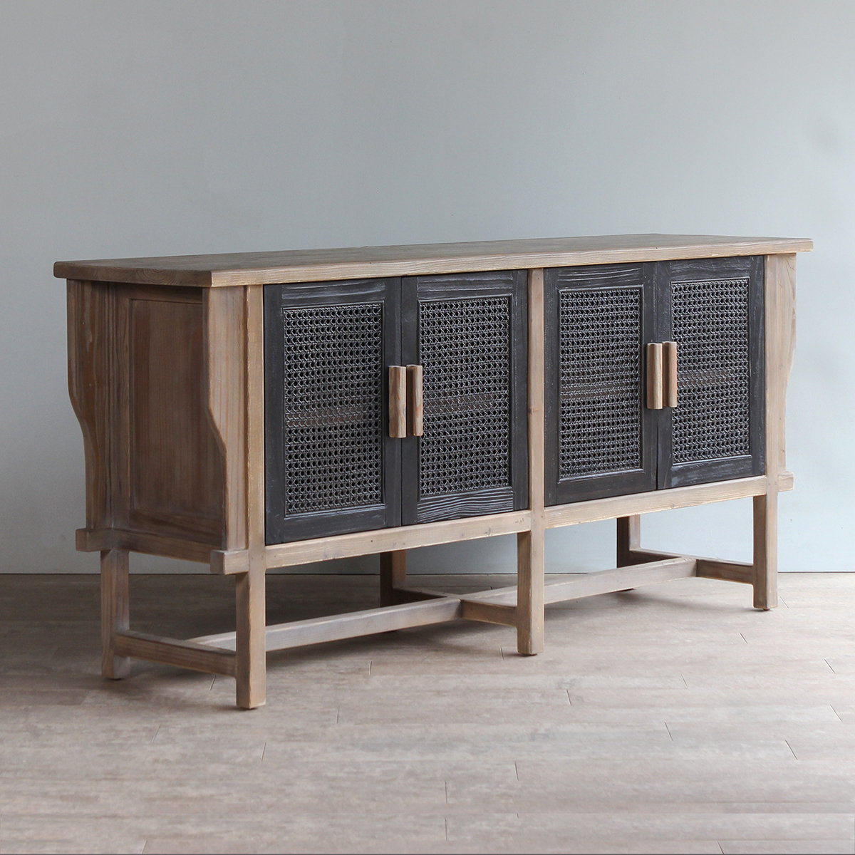 LUNAR Rattan Sideboard 4 Doors | KAYULAMA