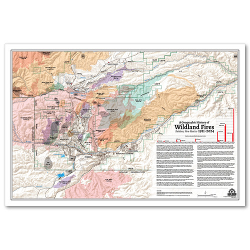 A Geographic History of Wildland Fires, Ruidoso, NM - 2024 Edition ...