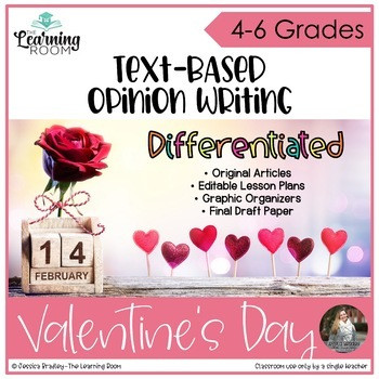 Opinion Writing Prompt - Valentine's Day Writing Activities | The ...