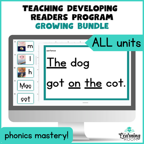 TLR Reading Program Growing Bundle | The Learning Room