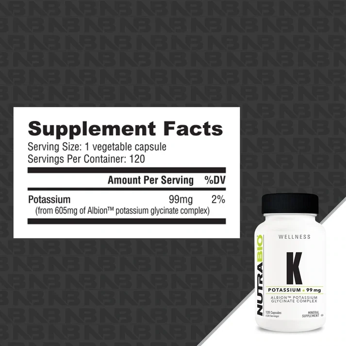 Potassium Complex (Nutrabio) | BetterFitness