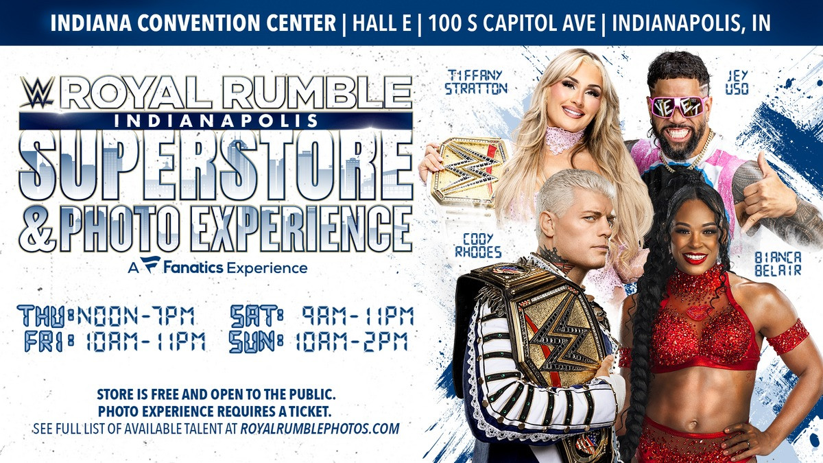 Experience the WWE Royal Rumble Superstore and Photo Extravaganza in ...