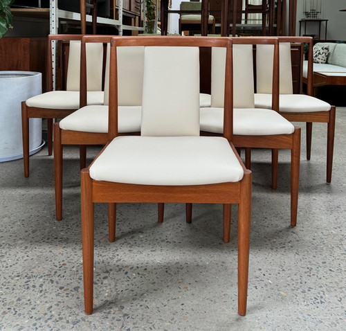 Parker T - back chairs/set of 6 | Tangerine & Teal