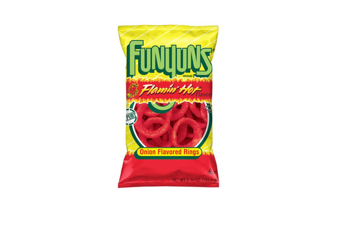 Funyuns Flaming Hot Onion Flavored Rings 5.75 OZ (163g) | American ...
