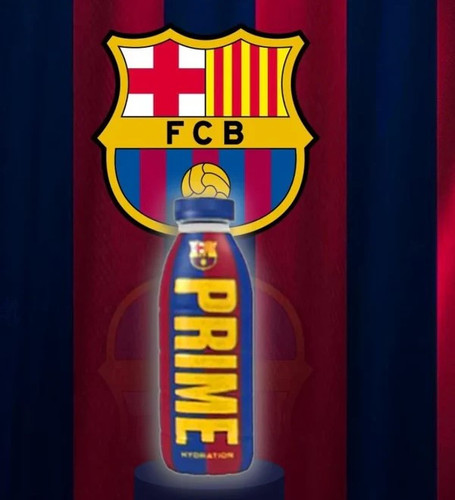 Prime Hydration Barcelona FCB 500ml UKI Version (Berry) | American ...