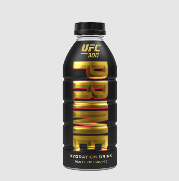 PRIME HYDRATION X UFC 300 16.9FL OZ (500ML) **Limited Edition ...
