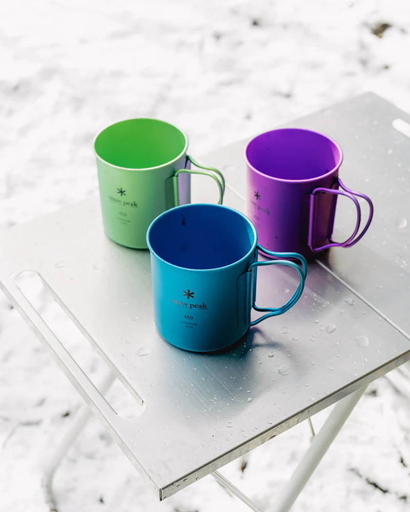 Ti-Single 450 Colored Cup Purple MG-143-PR | CAMP STUDIO STORE