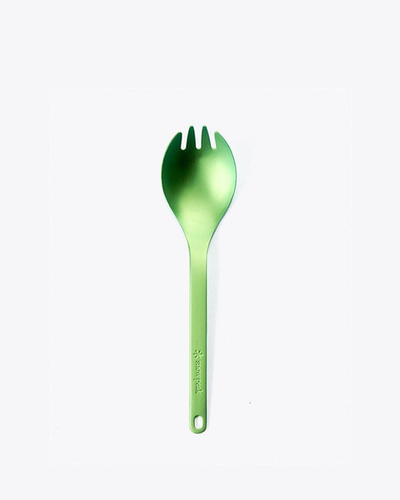 TITANIUM SPORK GREEN | CAMP STUDIO STORE
