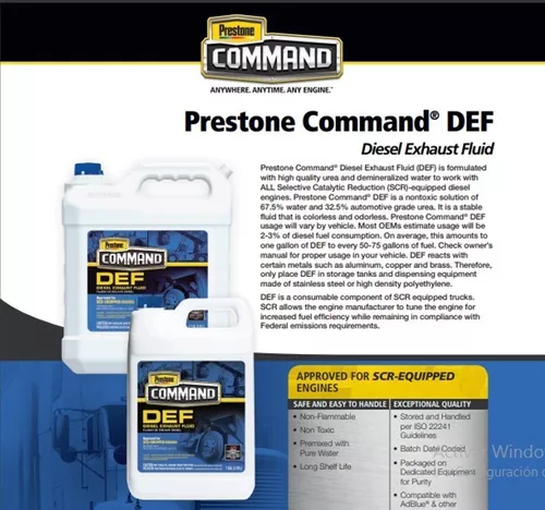 Urea Def Ad Blue Porron 20 Litros | IMEXREDI