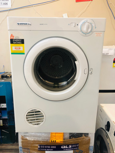 Simpson 5Kg Sensor Dryer | G-smith Electronics