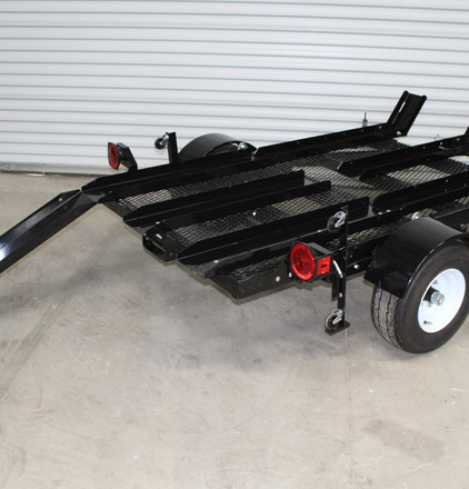 Expanded Metal Flooring | Standup Trailer