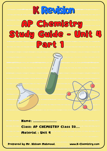 AP Chemistry Unit 4.1: Chemical Reactions | K CHEMISTRY