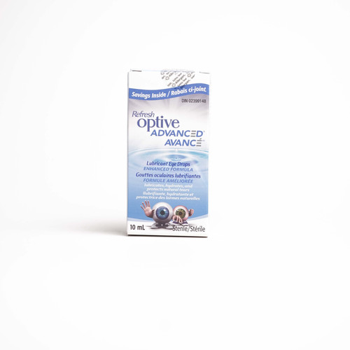 Refresh Optive Advanced Lubricant Eye Drops | Danton Pharmacy