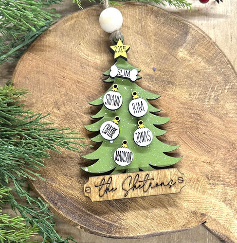 Personalized family tree | Whippoorwill Charm