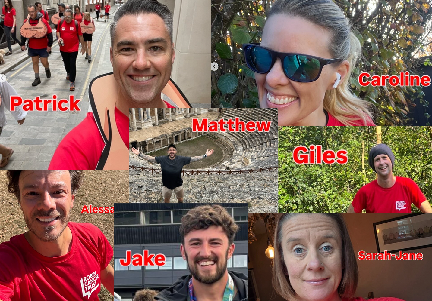 Meet The Robin Cancer Trust London Marathon Team! | Robin Cancer Trust