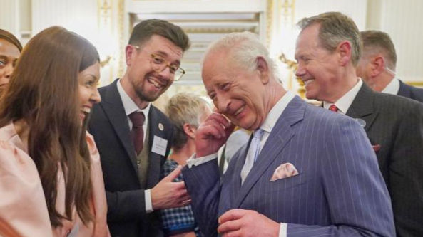 Our CEO Meets The King! | Robin Cancer Trust