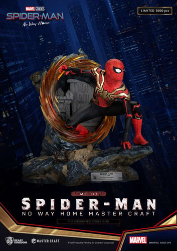 Spider-man No Way Home The Integrated Spider-man Master Craft Statue ...