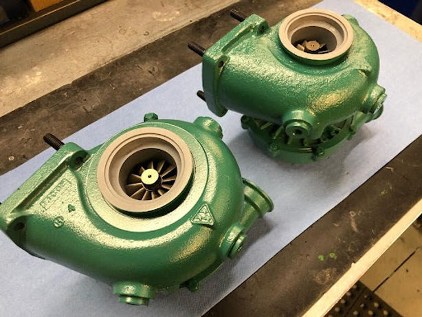 Marine Turbo Refurbishment Before & After | Universal Turbos