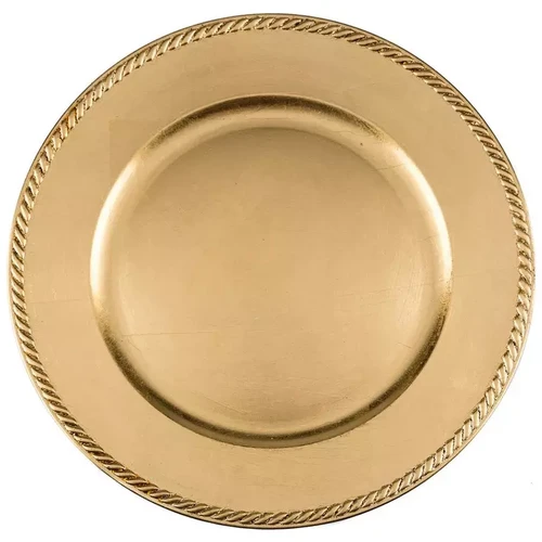 Gold Rope Charger Plate | Four Seasons Barn
