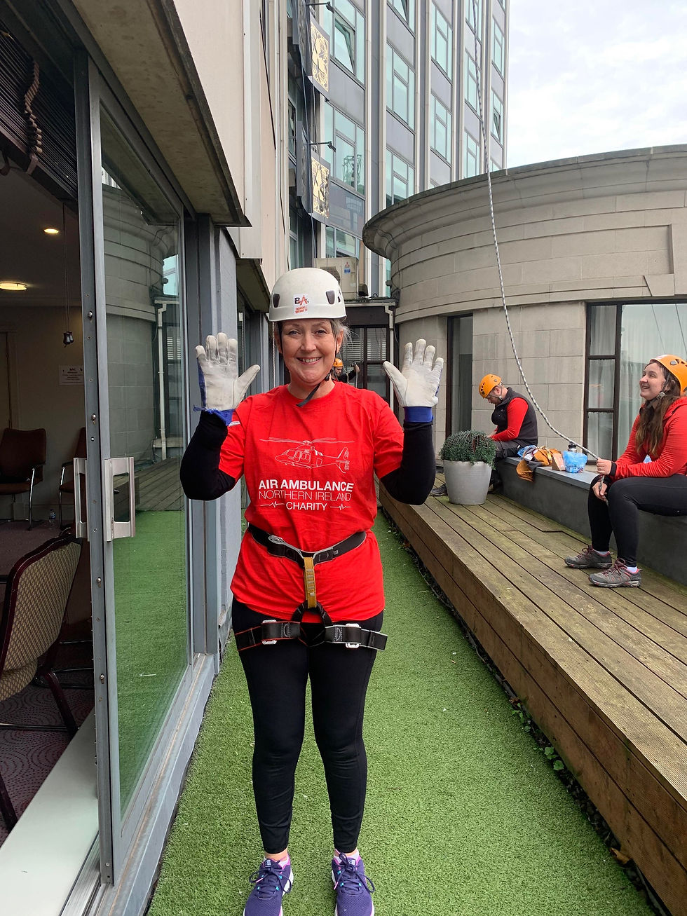 Air Ambulance Challenges you to save in a life in 120ft Europa Abseil ...
